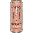Monster Energy Ultra Peachy Keen, Sugar-Free, Full Flavor Energy Drink ...