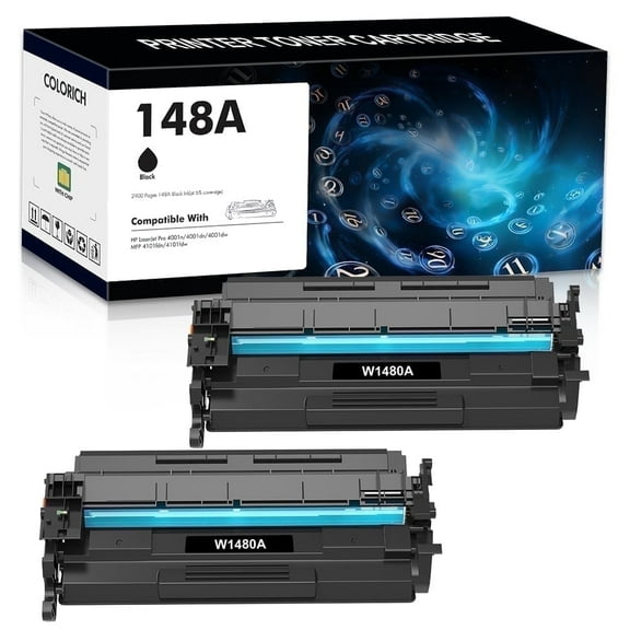 HP 148A Black LaserJet Toner Cartridge, ~2,900 Pages, EcoSmart, Easy ...