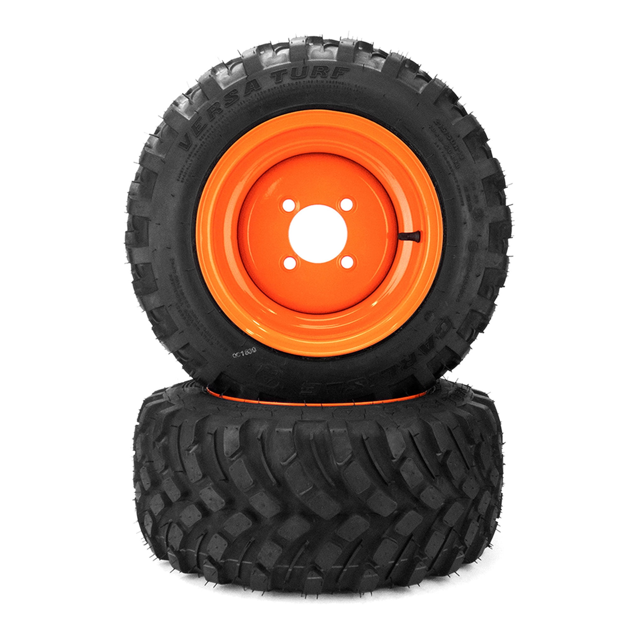 (2) Versa Turf Tire Assemblies 18x8.50-10 Fits Kubota BX2350D BX2360 ...