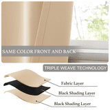 NICETOWN Blackout Window Cover, Portable Self Adhesive Window Covering ...