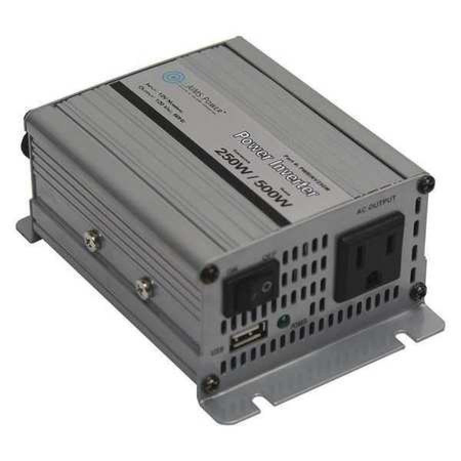 AIMS POWER PWRINV250W Power Inverter,250W,12V,w/Cables - Walmart.com ...