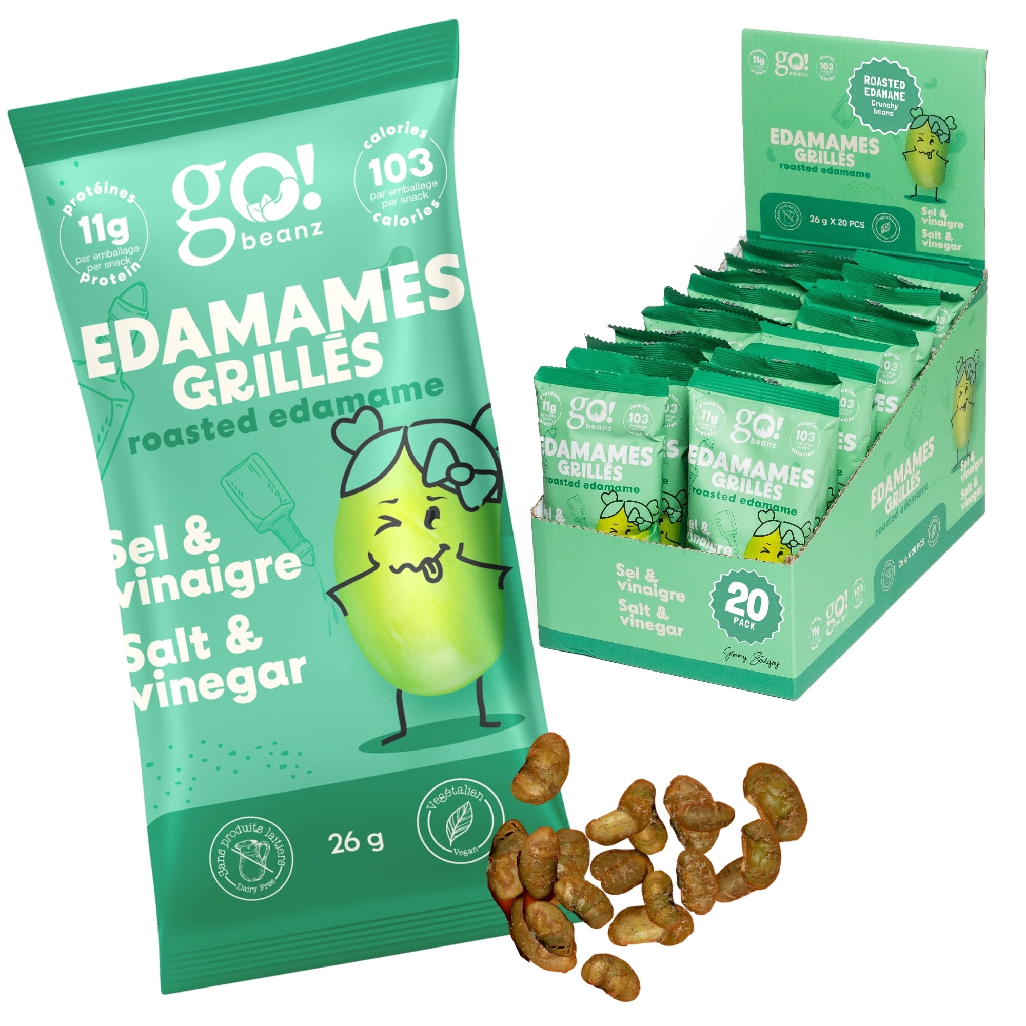 Click here for Jimmy Sevigny Gobeanz Crunchy Roasted Edamame Salt... prices