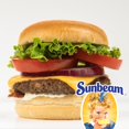 Sunbeam White Burger Buns, 21 oz, 12 Count - Walmart.com