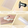 10pcs Clear Book Covers A5 Plastic Exercise Books Covers Waterproof ...