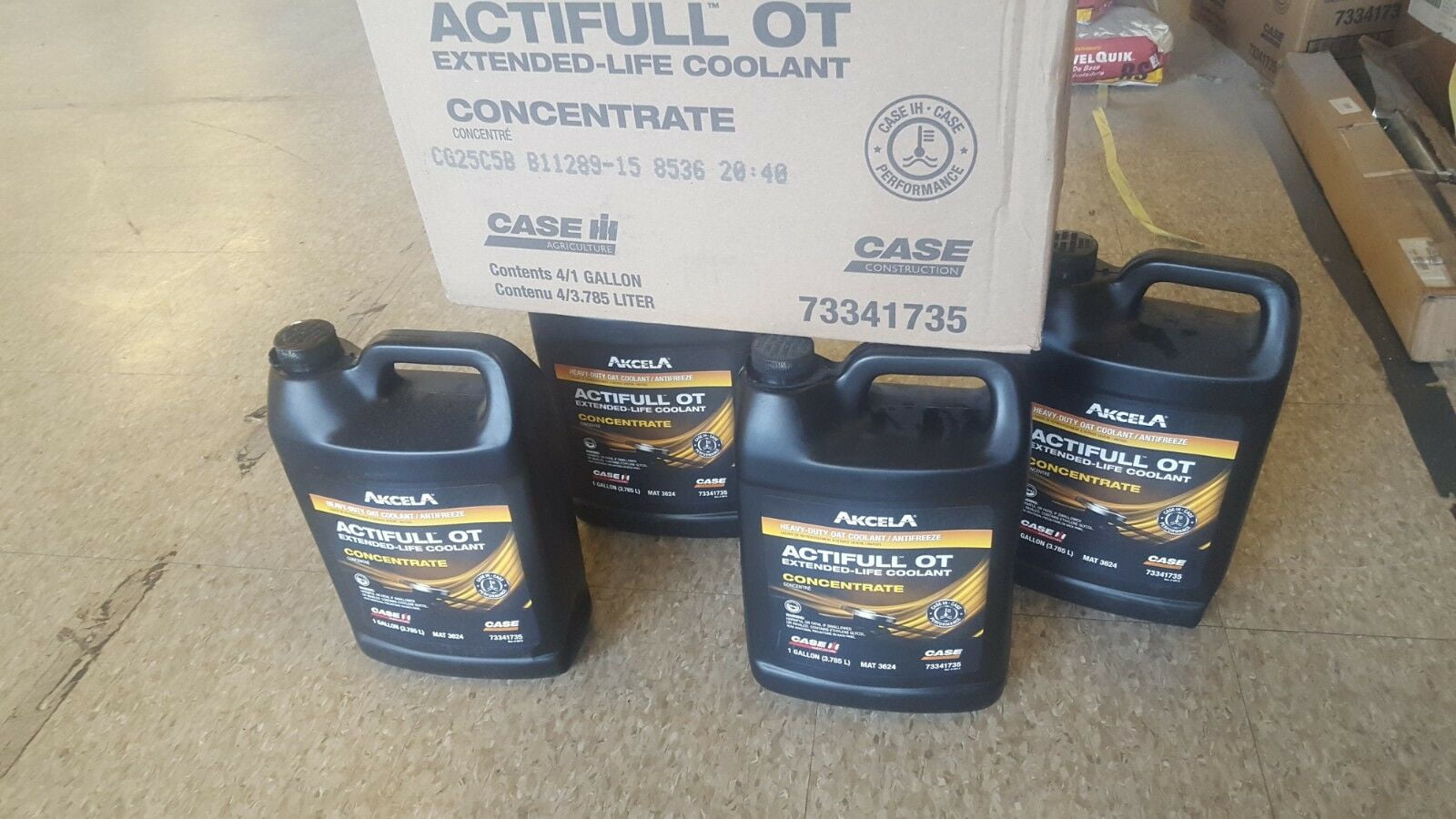 GENUINE CASE NEW HOLLAND AGRICULTURE CONSTRUCTION COOLANT, CONCENTRATE ...