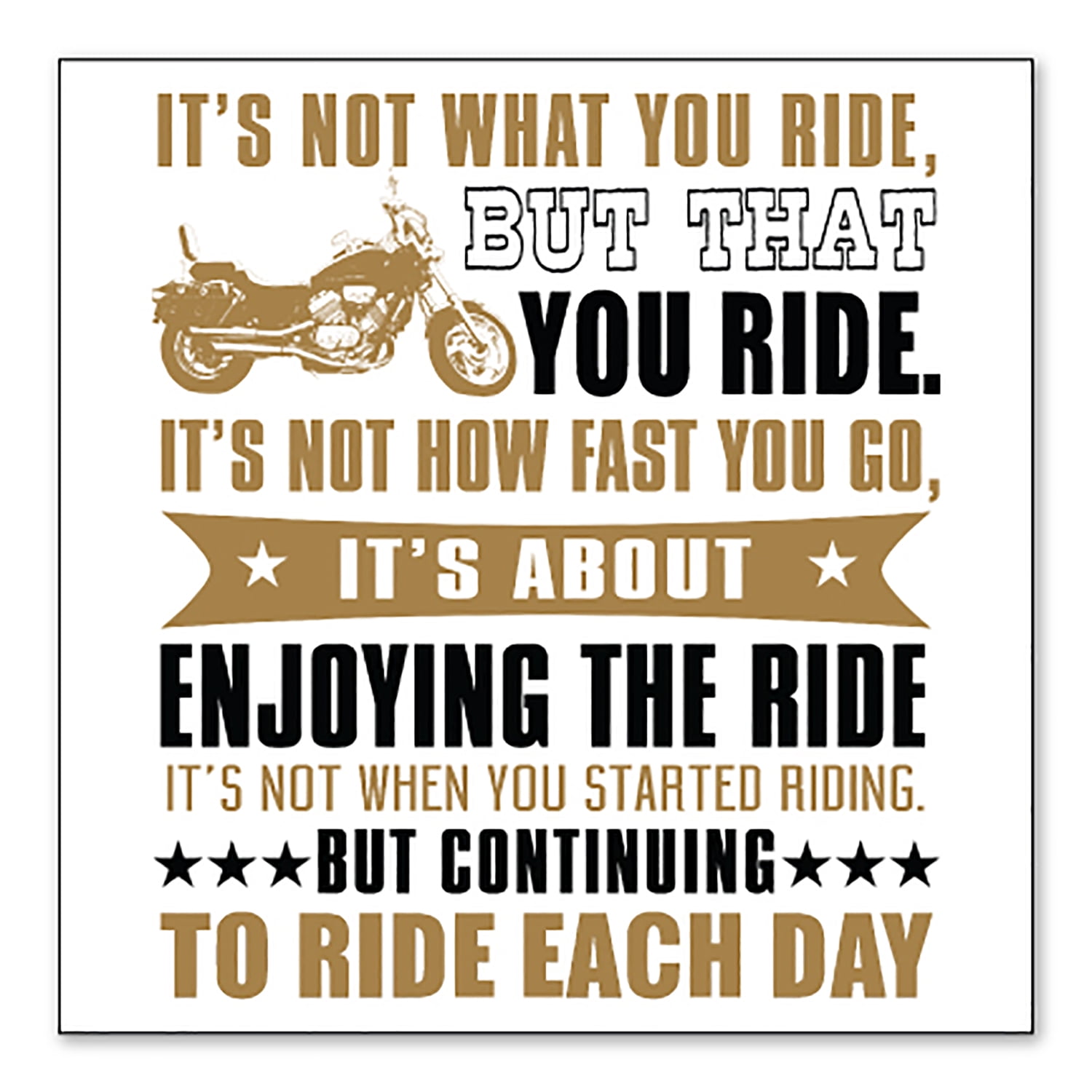 DistinctInk Custom Bumper Sticker - 10" x 10" Decorative Decal - White ...