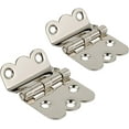 Plated Napanee Offset Cabinet Hinges | Pack of 2 | Hoosier Type Cabinet ...