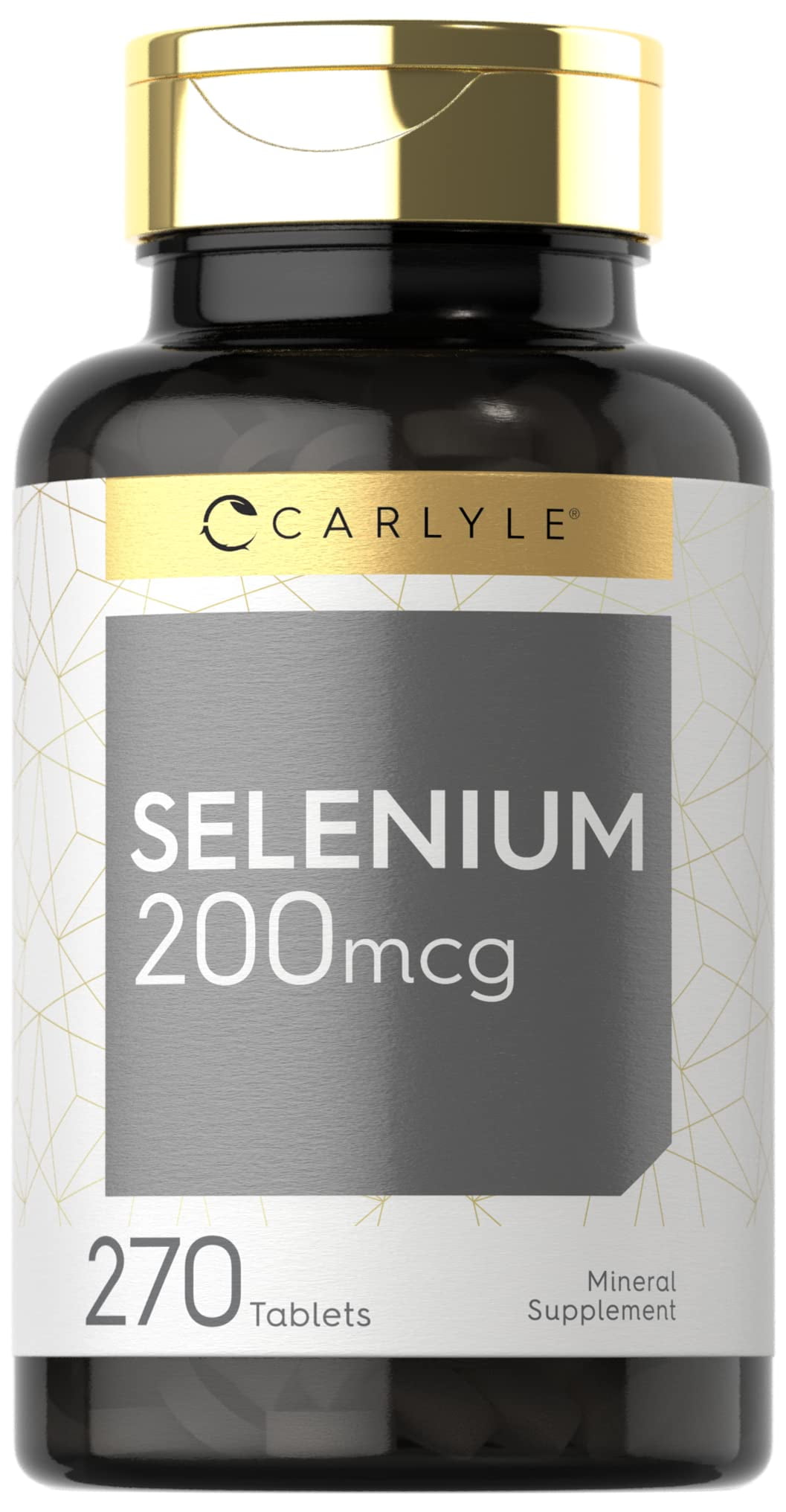 Suplemento Carlyle Selenium, tabletas de 200 mcg, vegetariano | Walmart ...