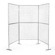 Econoco Metal Slat Grid for Any Retail Display or Home Storage, 2 ...