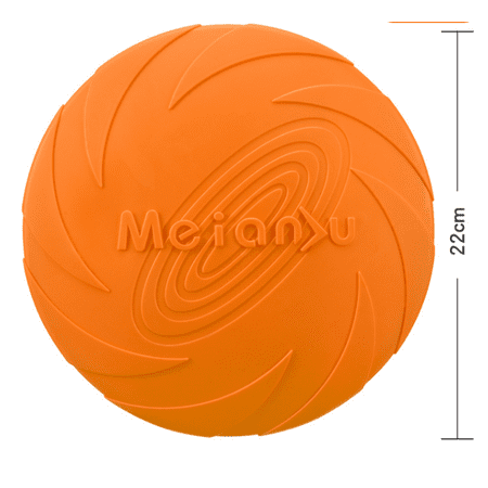 Set of 2 Frisbee Dog Frisbee Dog Toy Floating Disc Rubber Frisbee Dog ...