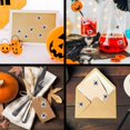 240Pcs Spider Stickers 90x90mm Self-Adhesive Paper Decorative Stickers ...