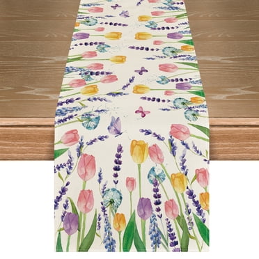 Table Runner Pattern | Table Topper Pattern | Dahlia Star Centerpiece ...