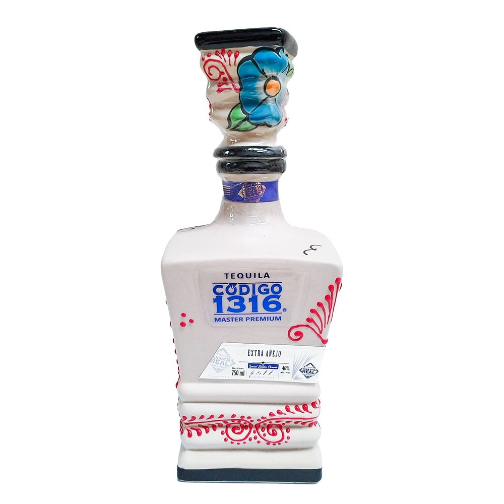 Tequila Código 1316 Extra Añejo Cerámica 750 ml | Walmart en línea