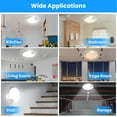 iMounTEK Wireless LED Ceiling Light, Rechargeable, Motion Sensor ...