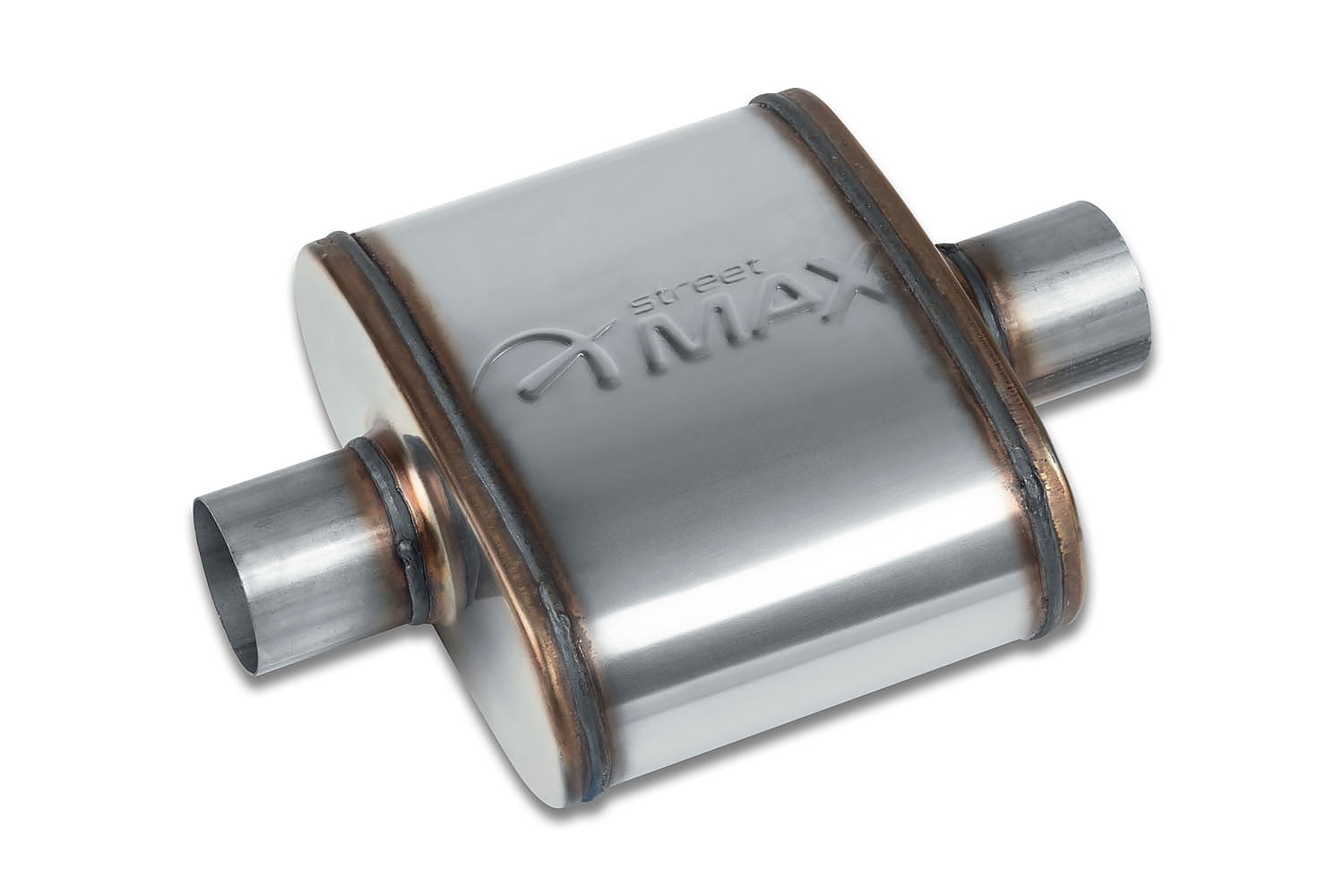 Team Allied Street Max 4” X 9” Oval Body Center/Center Muffler ...