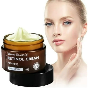 Plexaderm Anti-Aging 1% Retinol Face Cream with Bakuchiol. Dual Action ...