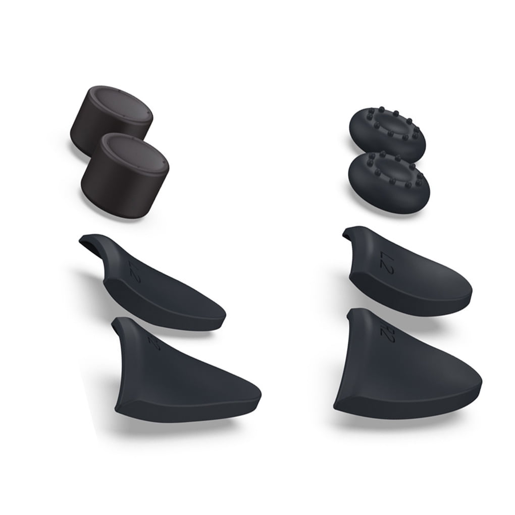 Inteprter Trigger Extender y Grips Set para 5 Reemplazo 2 pares L2R2 ...