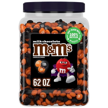 M&M'S Plain Chocolate Candy, 62oz, Bulk Jar Bag - Walmart.com
