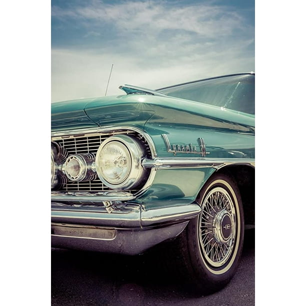 Iconic Arts Laminated 24x36 inches Poster: Oldtimer Vintage Auto Us Car ...