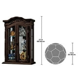 Design Toscano Beacon Hill Hardwood Wall Curio Cabinet - Walmart.com