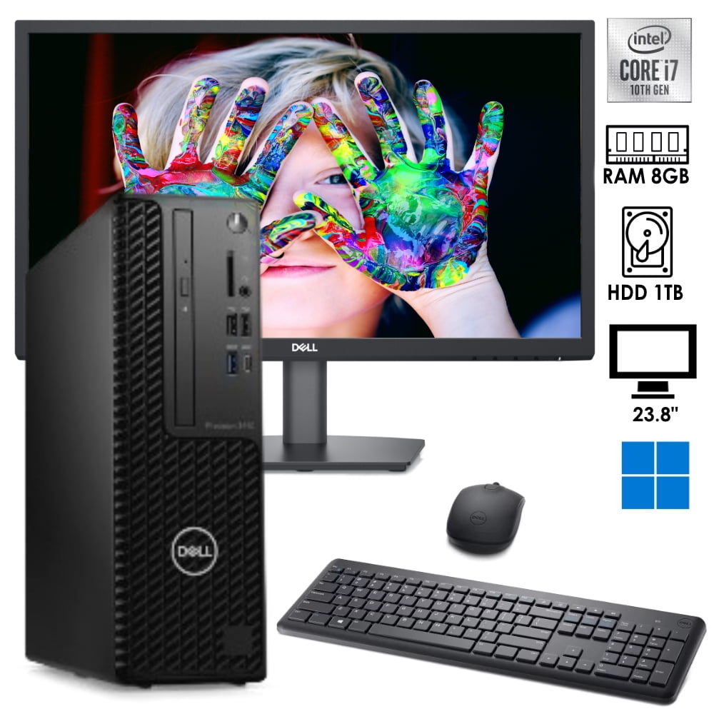 PC Optiplex Core i7 10700 Dell RAM 8GB Disco duro 1TB Windows 10 PRO ...