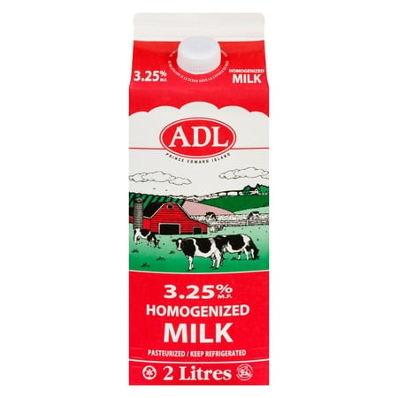 ADL Homogenized Milk, ADL Homogenized Milk 2L Carton - Walmart.ca