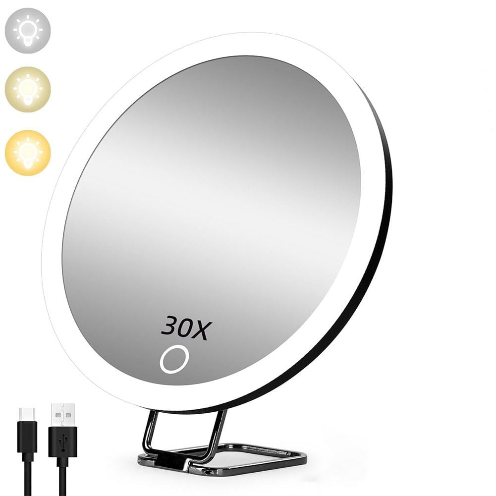 Click here for Unbranded 30x Magnifying Makeup Mirror With Led Li... prices