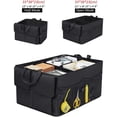 Car Trunk Backseat Organizer for SUV, 8 Pocket Waterproof, Dust-proof ...