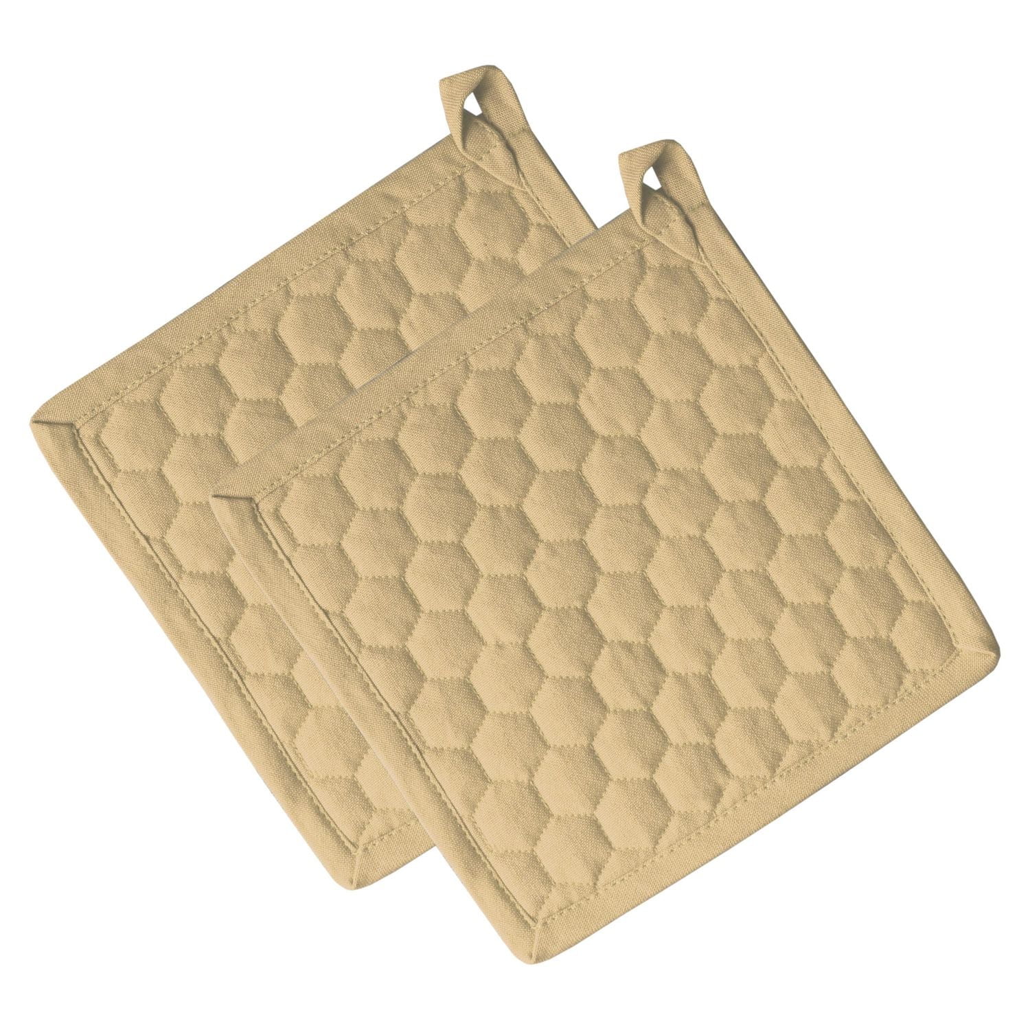 Click here for Fabstyles Fouta Cotton Pot Holder Set Of 2 8in X 8... prices