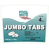 Pool Mate 3-Inch Jumbo Chlorine Tablets for Swimming Pools, for Floater ...