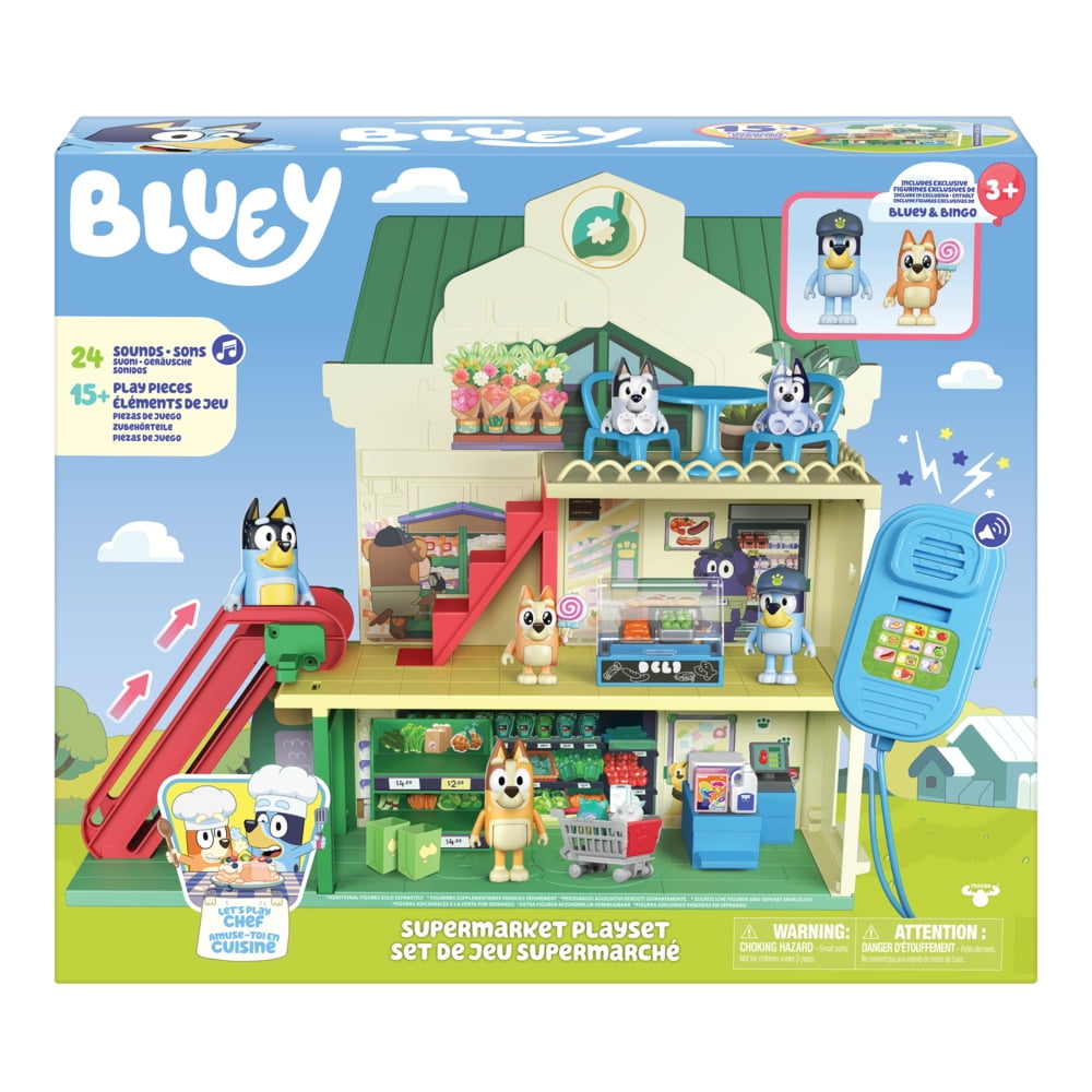 Bluey Supermarket Playset, BLUEY SUPERMARKT - Walmart.ca