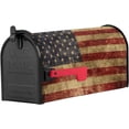 4th of July Mailbox Cover Magnetic Wraps, Memorial Day Vintage Wood ...