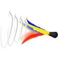 Funsparks Jazzminton Wind Birdies - Outdoor Paddle Ball Game - Walmart.com