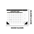 COM1950s 2026 Wall Calendar Large Size,Desk Calendar with Tear-Off ...