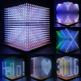 iCubeSmart 3D16MINI Led cube kit DIY electronics kit 8x8x8 Learning to ...