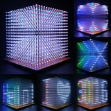 iCubeSmart 3D16MINI Led cube kit DIY electronics kit 8x8x8 Learning to ...