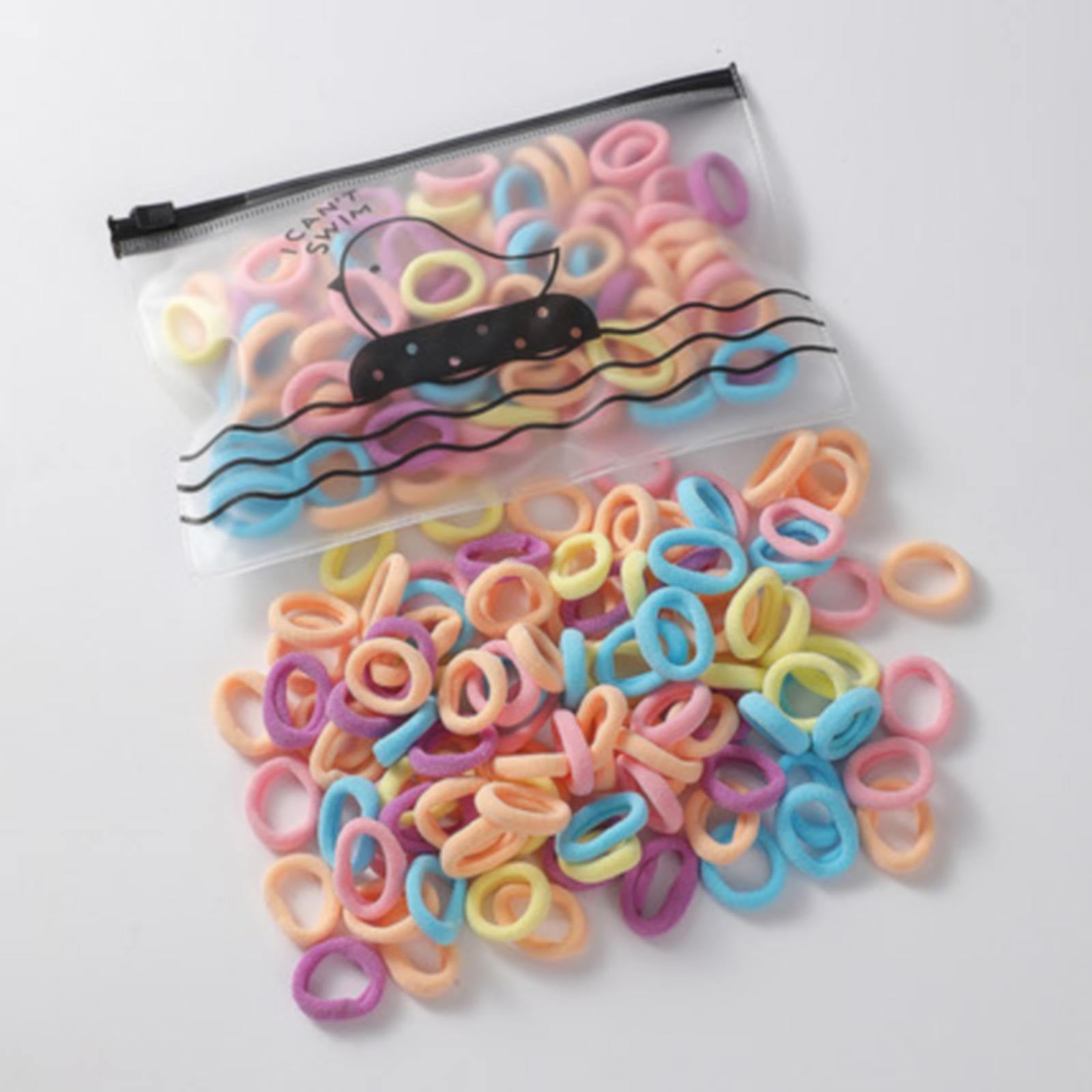 Click here for Vivavault 100 Piece Seamless Elastic Hair Ties Set... prices