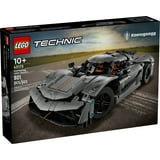 LEGO Technic Koenigsegg Jesko Absolut Grey Hypercar, Sports Car ...
