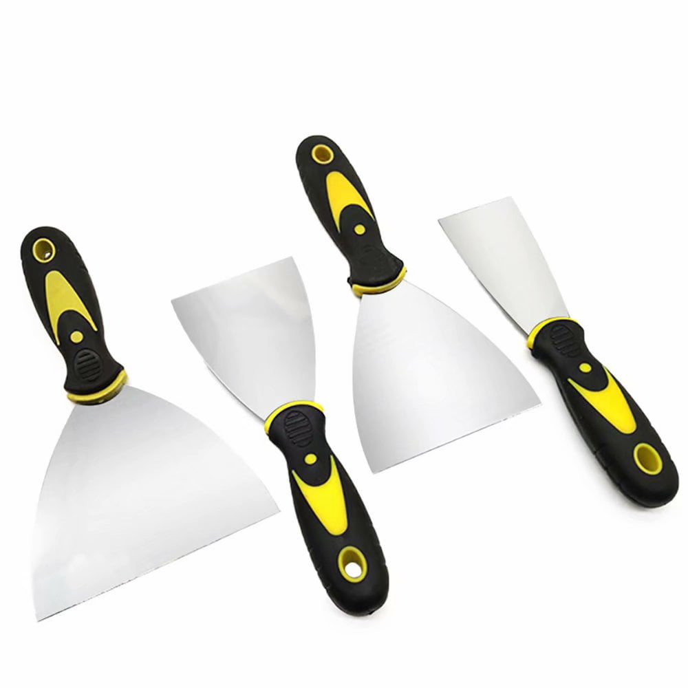 Scraper kit, paint knife stainless steel spatula kit, flexible ...