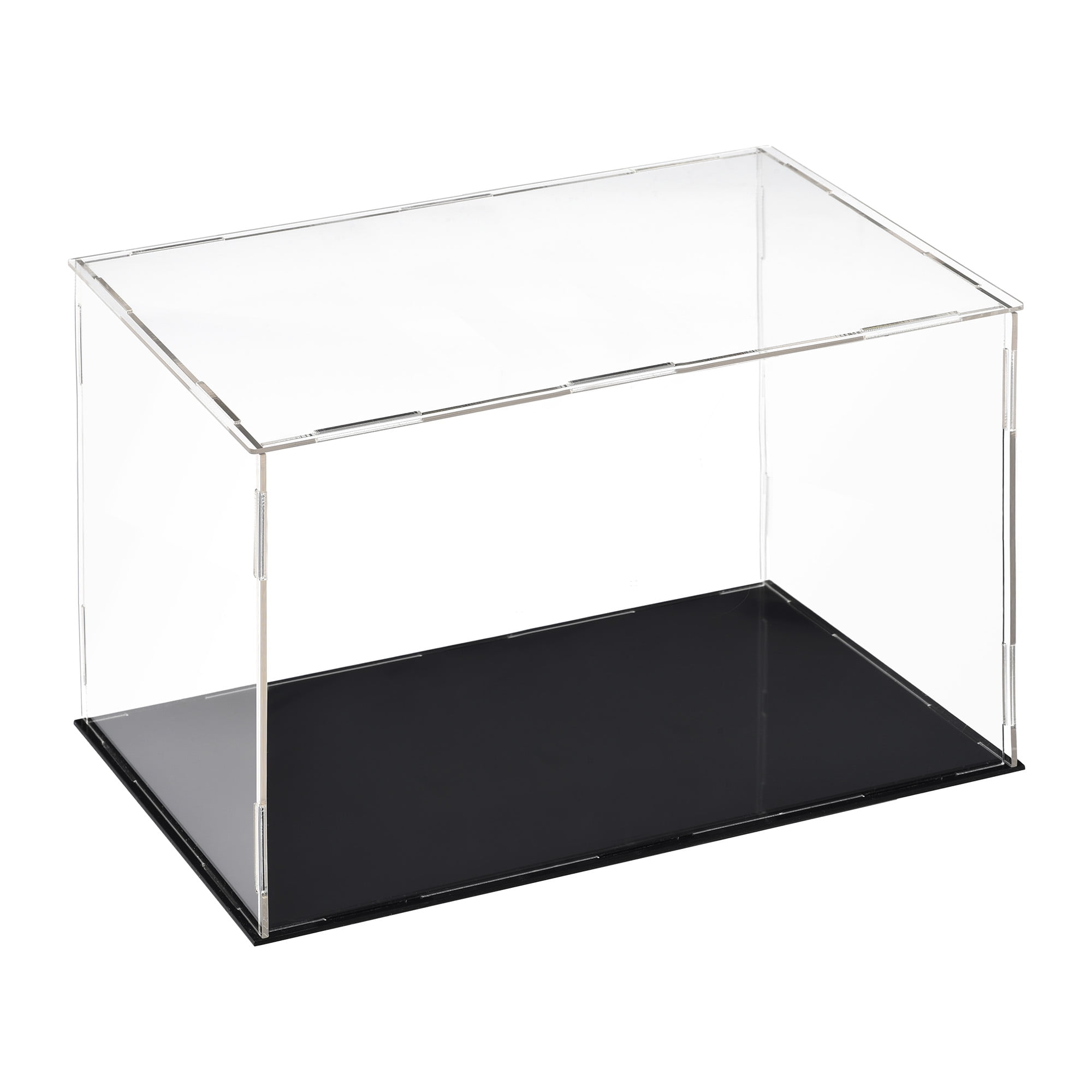 Uxcell Acrylic Clear Display Case Box Dustproof Protection Showcase ...