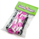 K-Roo Sports 7-foot Jump Rope with Plastic Beaded Segmentation, Pink ...