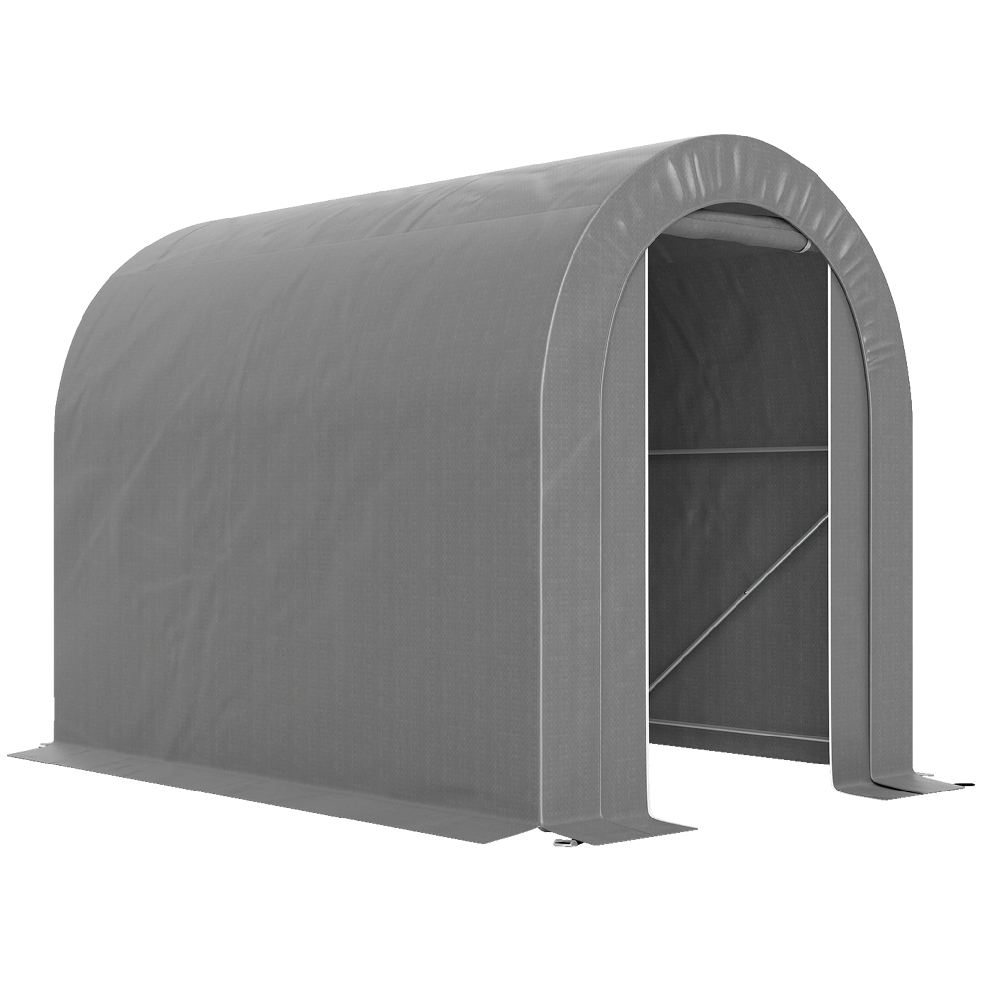 Click here for Outsunny 5 X 8 Outdoor Storage Shed  Galvanised St... prices