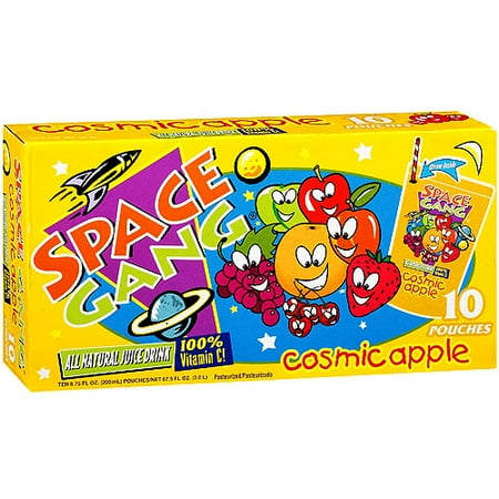 Space Gang Cosmic Apple Drink, 10ct - Walmart.com
