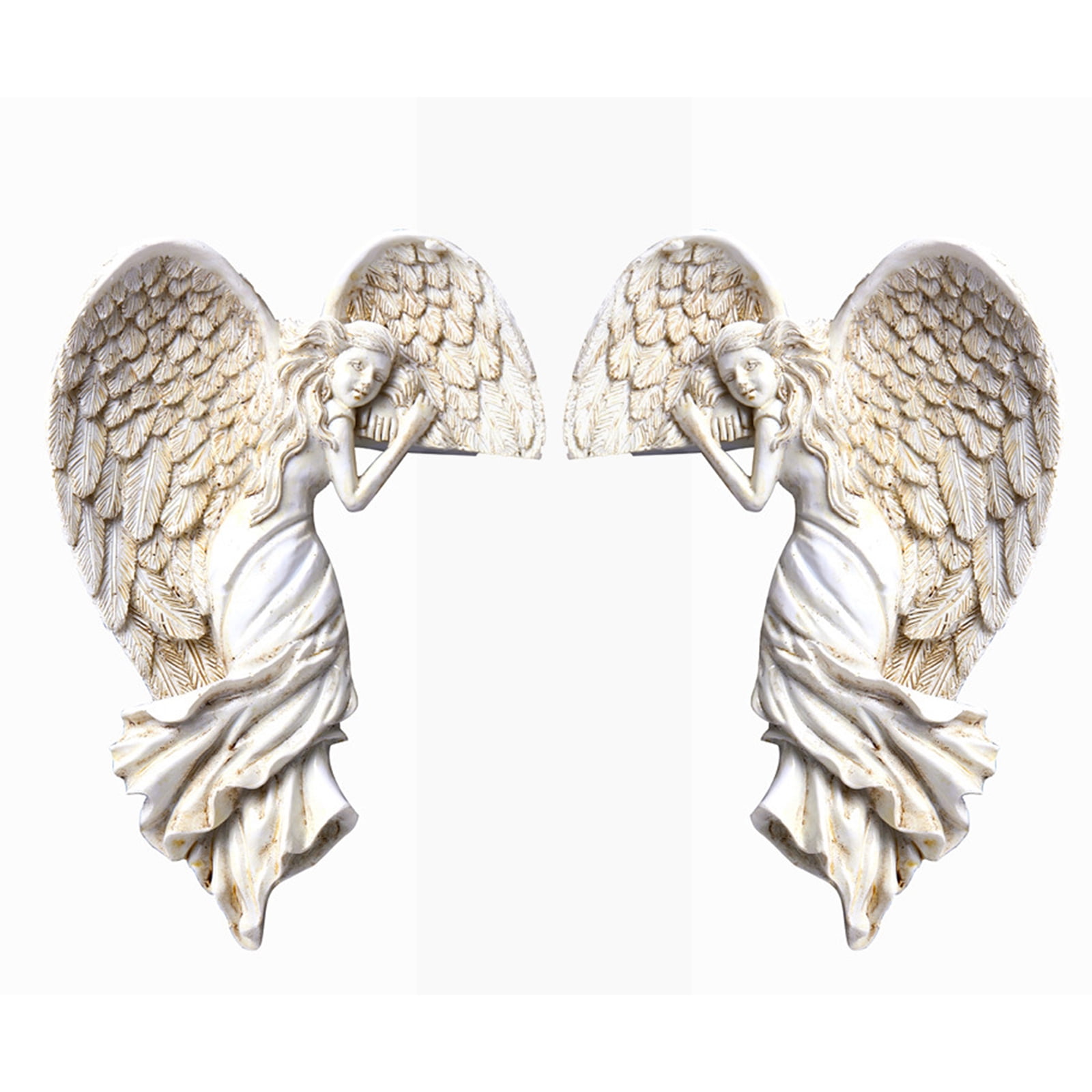 Komoo Angel Door Frame Wings Sculpture Angel Figurine Wall Decor Angel ...