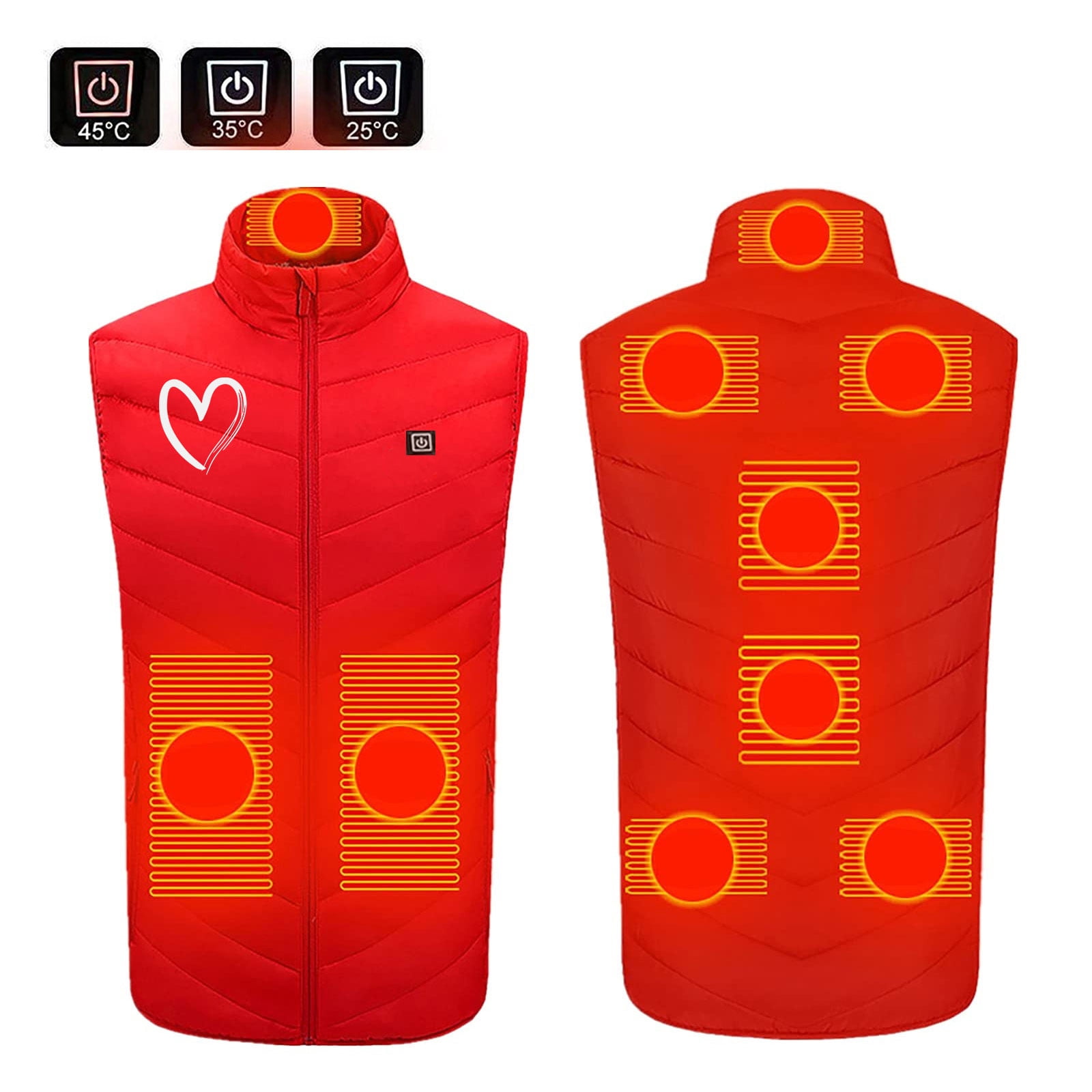 Click here for Meichang Heated Vest Men And Women Plus Size Outdo... prices