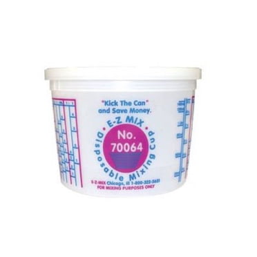 EZ Mix EZ70086L Lid for 2-0.5 qt. Mixing Cup - Walmart.com