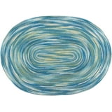 Ombre Chenille Braided Rug 27X45 Black - Walmart.com