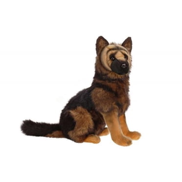 Hansa Life Size Husky Dog Plush Toy - Walmart.com