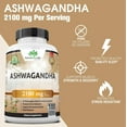 Walmart Organic Ashwagandha 2,100 mg - 100 Vegan Capsules, Pure Root ...