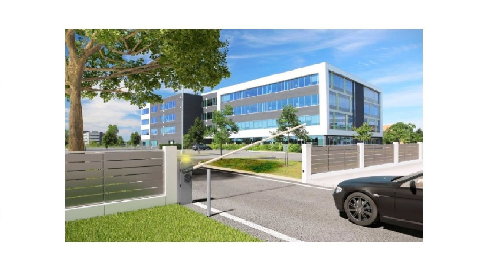 Buy Beninca 24 VDC Electromechanical Parking / Gate / Road Barrier ...